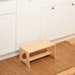 Wooden Extra Stool for Learning Table / Kitchen Tower, Toddler Step ...