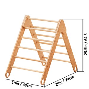 Montessori Toddler Set - Foldable Triangle + Climbing Arch + Ramp With ...