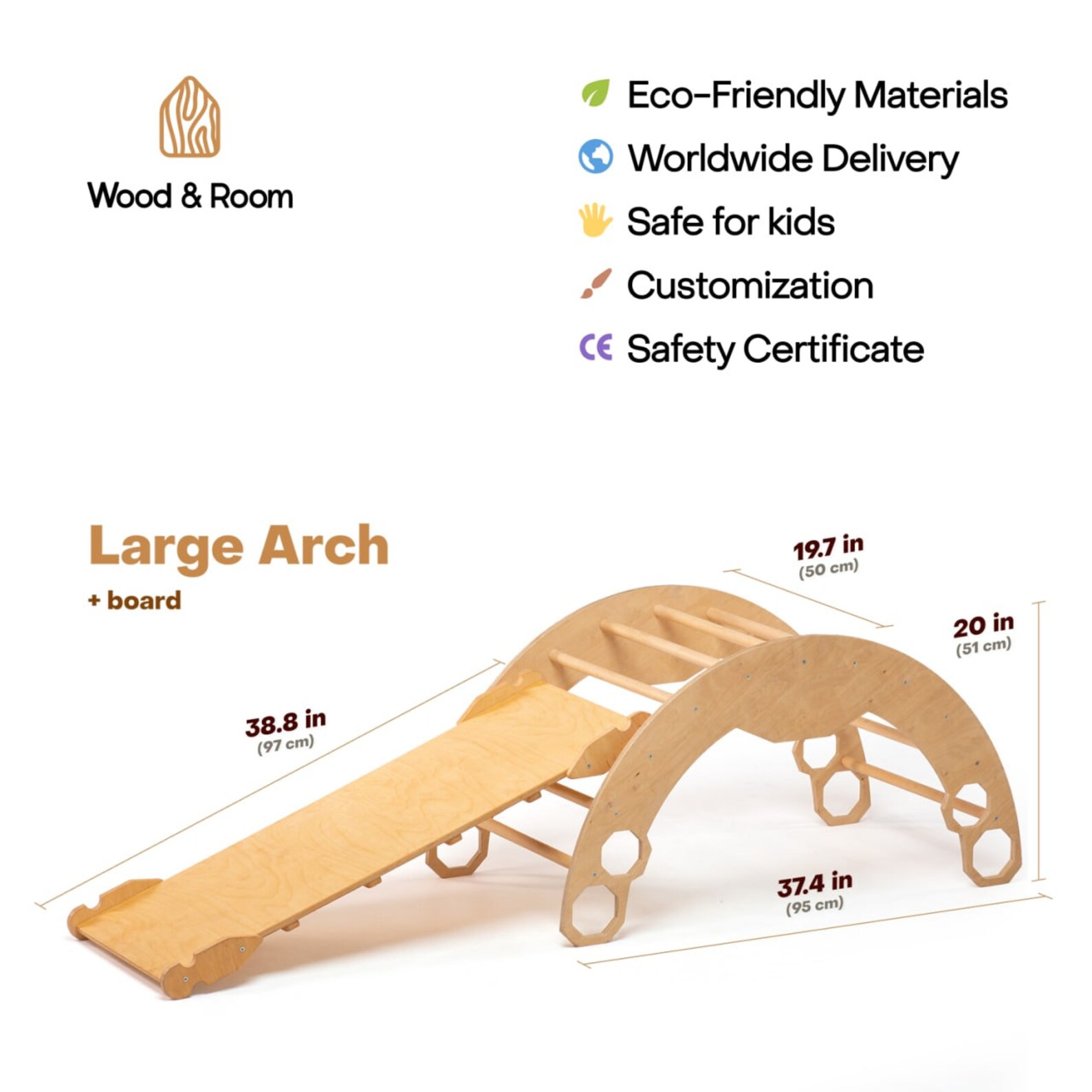 Climbing Arch With Pillow + Ramp, Baby Standing Walking Toys ...