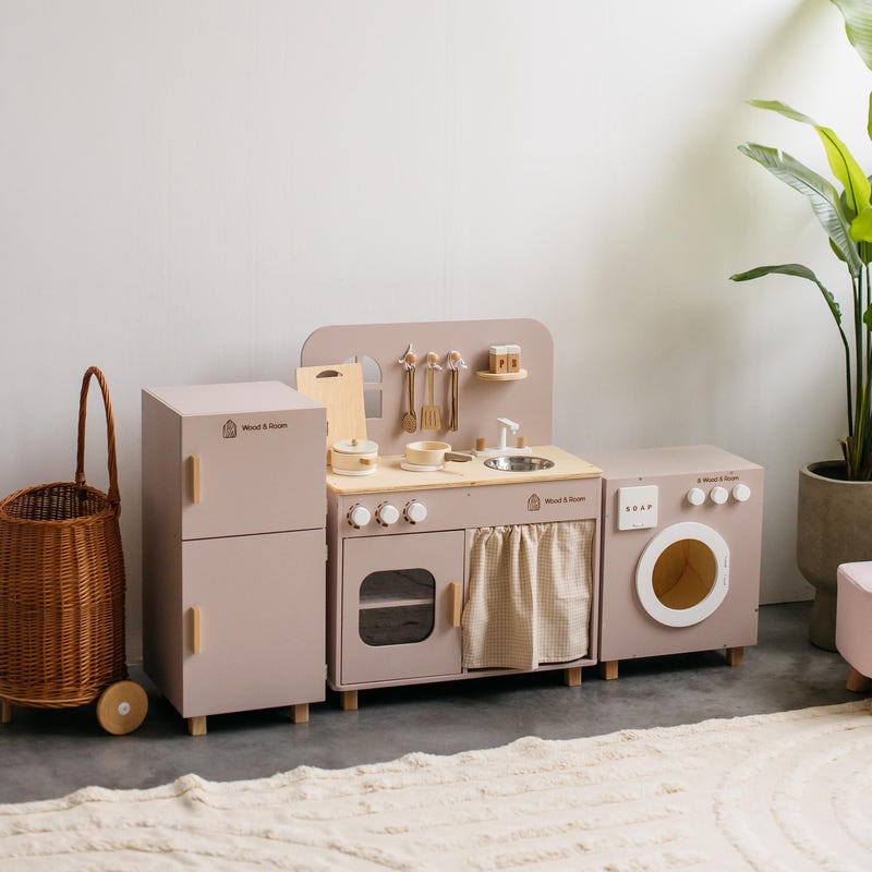 Wooden Cook Toy Set - Etsy UK