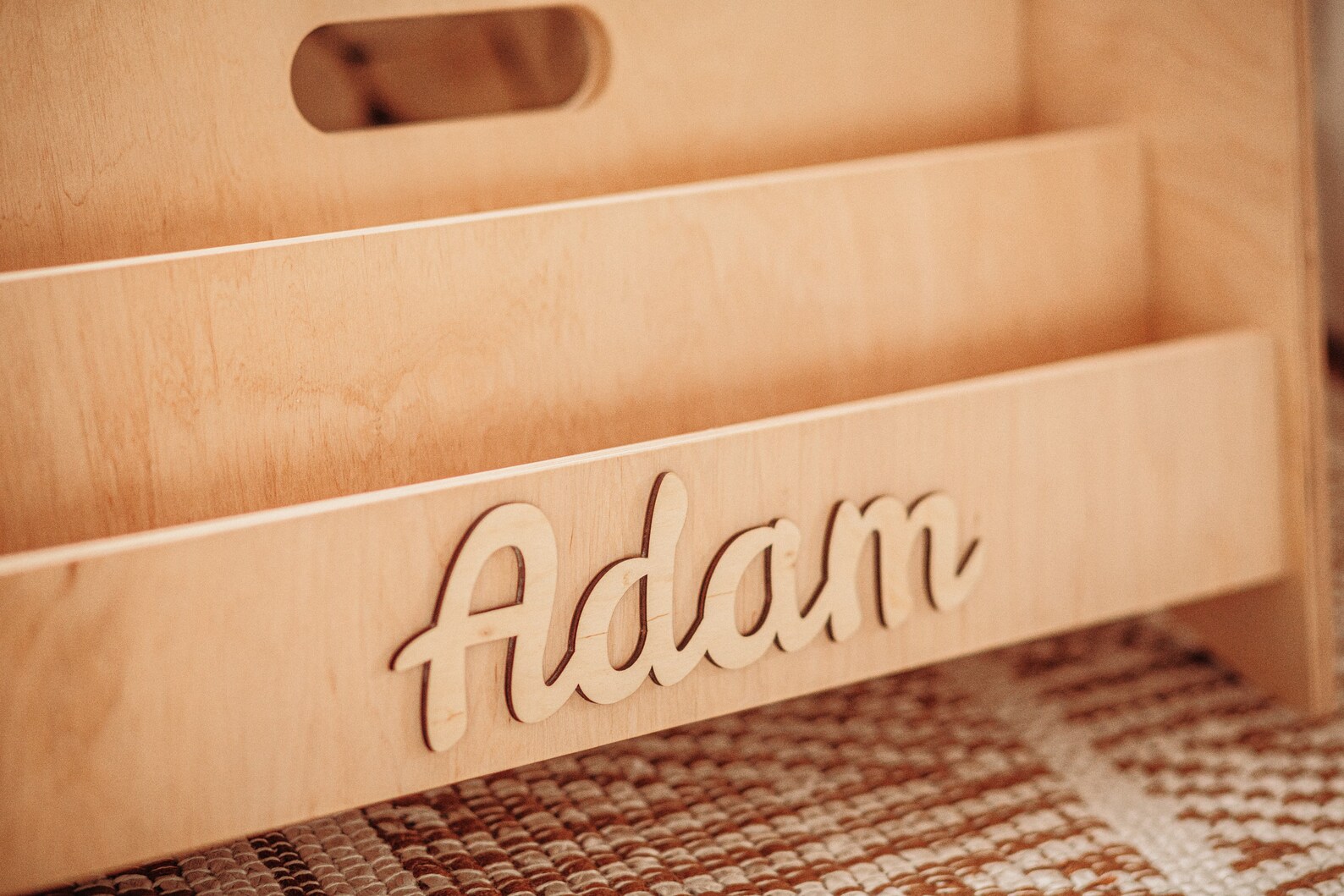 Bookshelf for Kids Wood Toddler Bookcase Modern Bookshelf - Etsy