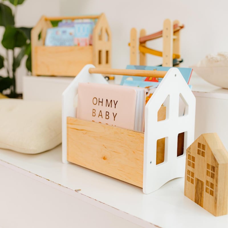 Book Shaped Basket - Etsy