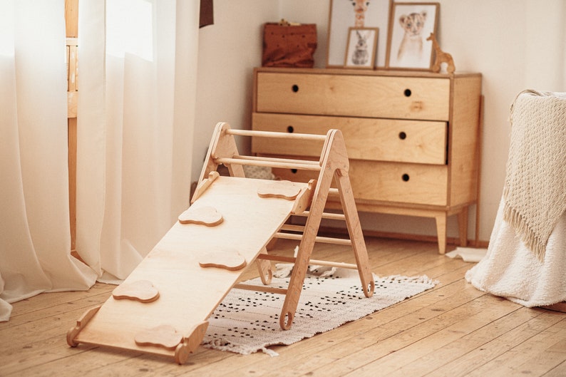 Climbing Set of 3 Items Arch Foldable Triangle Ramp - Etsy