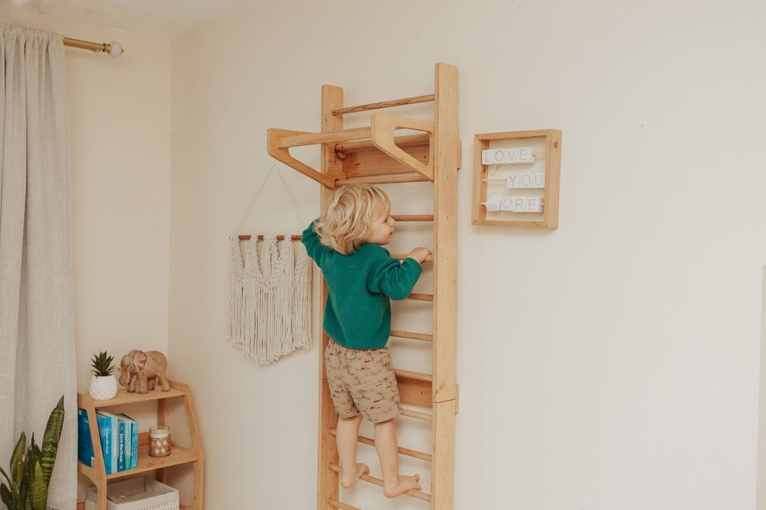Climbing Wall for Toddler Indoor Playground, Nursery Kids Gym ...