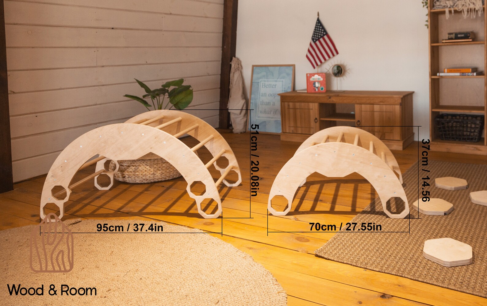 Montessori Set Climbing Arch and Ramp Climbing Toddler - Etsy Canada