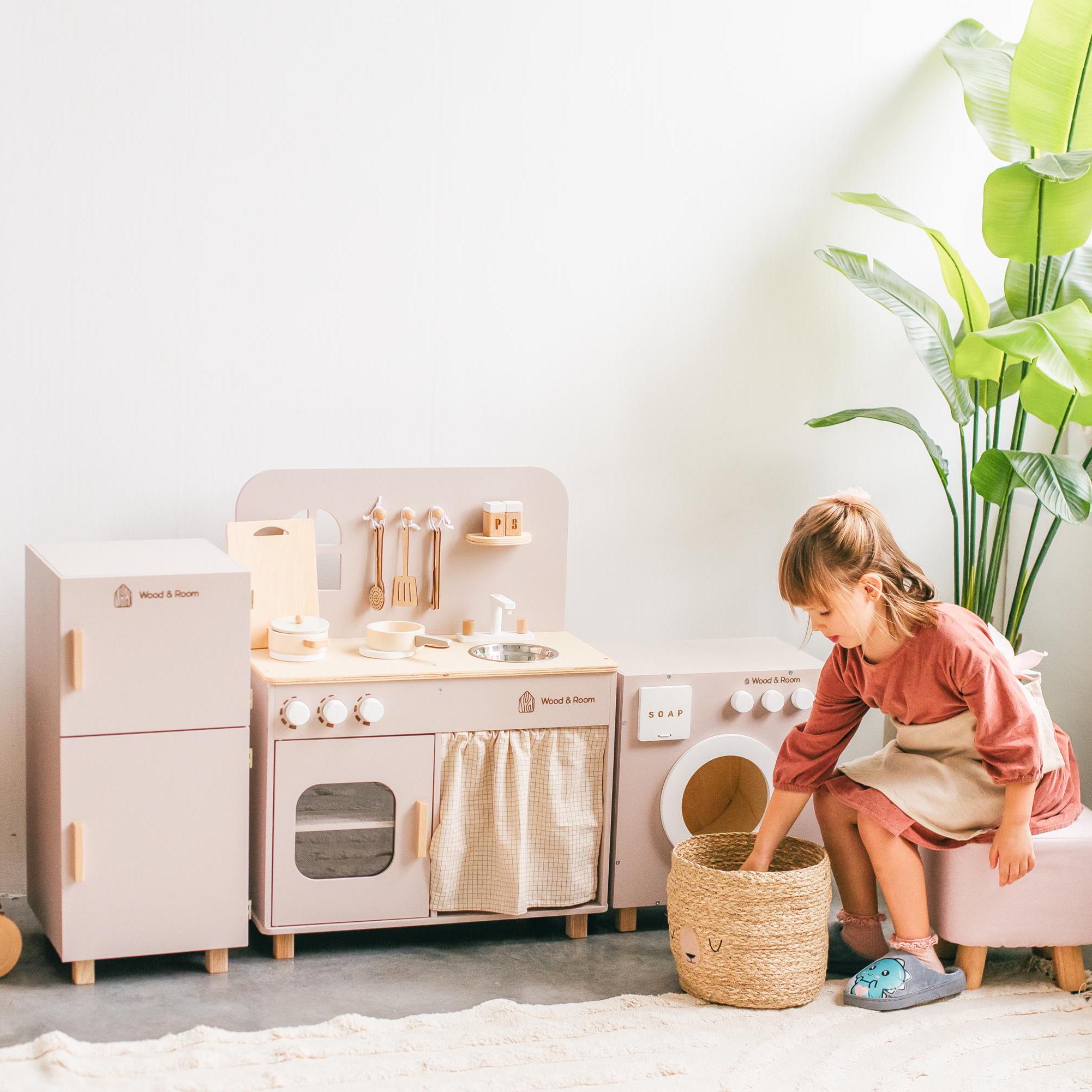 Pretend Kitchen Play Set - Imagination Station for Little Cooks ...
