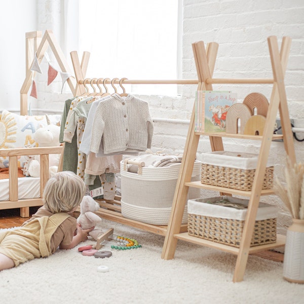 Kids Clothes Rack - Etsy