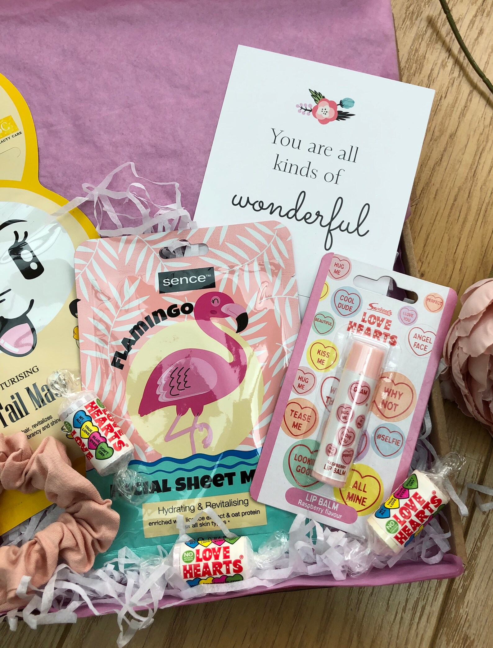 GIRLS TREAT HAMPER, Birthday Hamper for Little Girls, Girls Sleepover ...