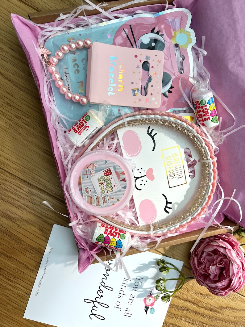 Little Girls Treat Box Party Favours Sleepover Gifts Girls - Etsy