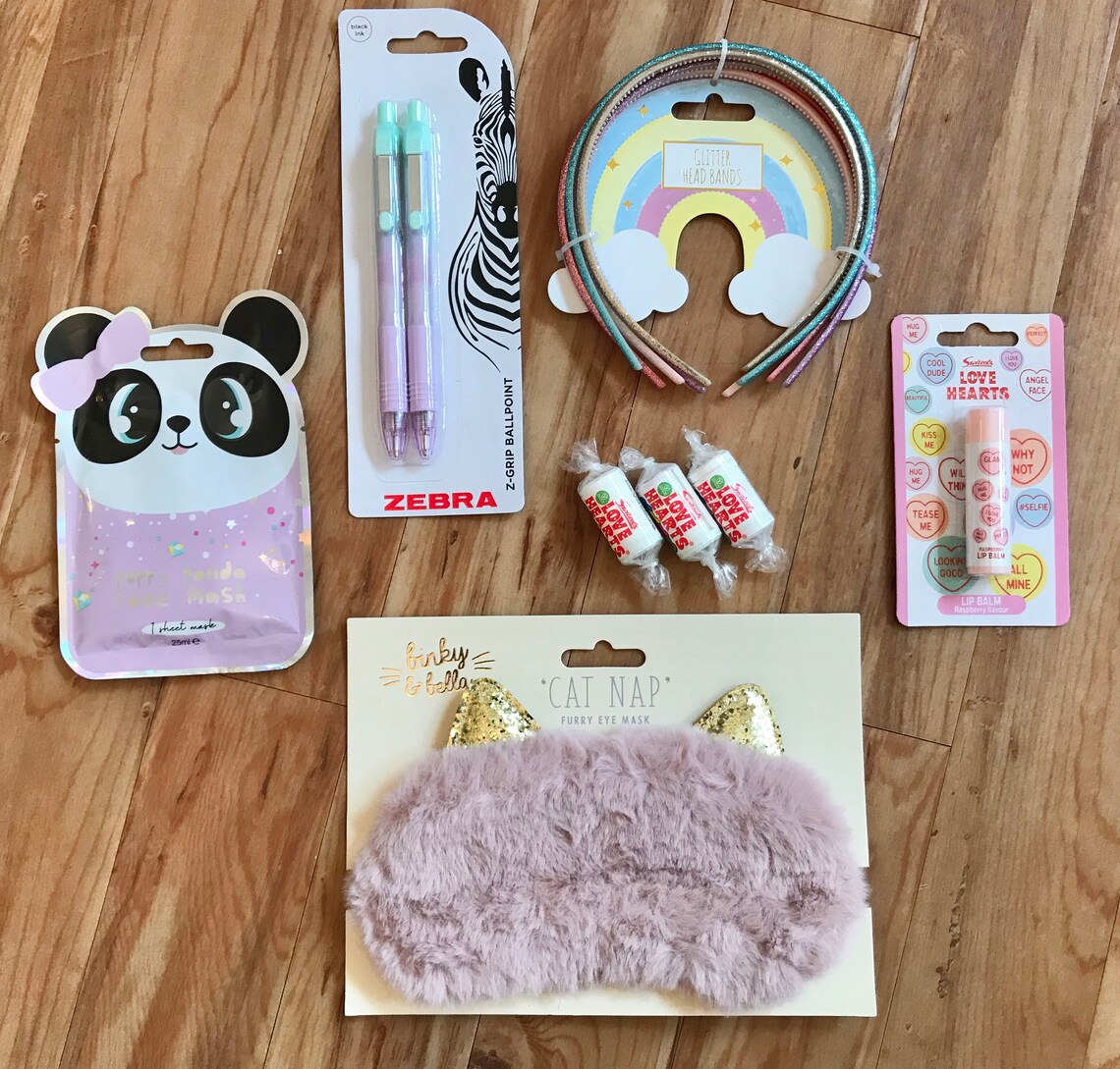 Girls Treat Box Little Girls Birthday Box Pamper Box - Etsy