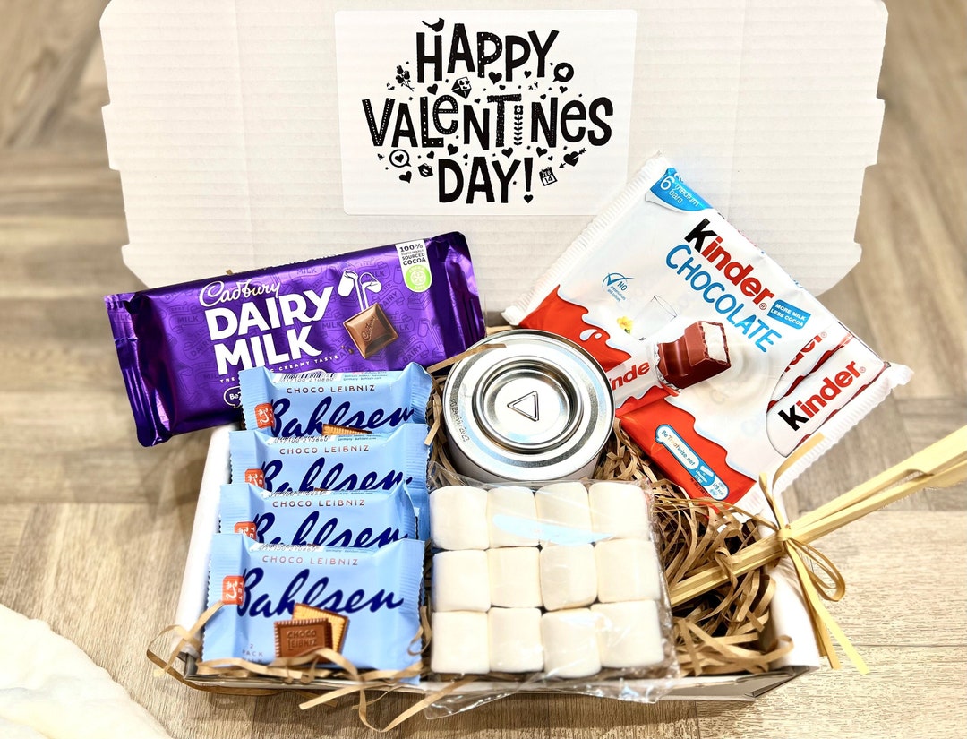 VALENTINES DAY SMORES Kit, Date Night Hamper, Movie Night Hamper ...