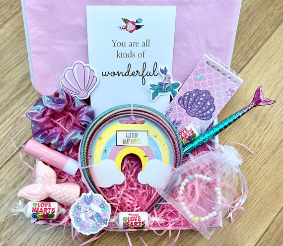 MERMAID DREAMS the Little Mermaid Gift Box Birthday Gift Ideas for Little Girls Mermaid Party Favours Sleepover Gifts Becoming Big Sis Etsy UK