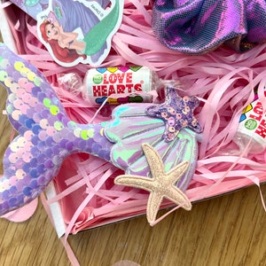 THE LITTLE MERMAID Treat Box, Birthday Gift for Little Girls, Mermaid ...