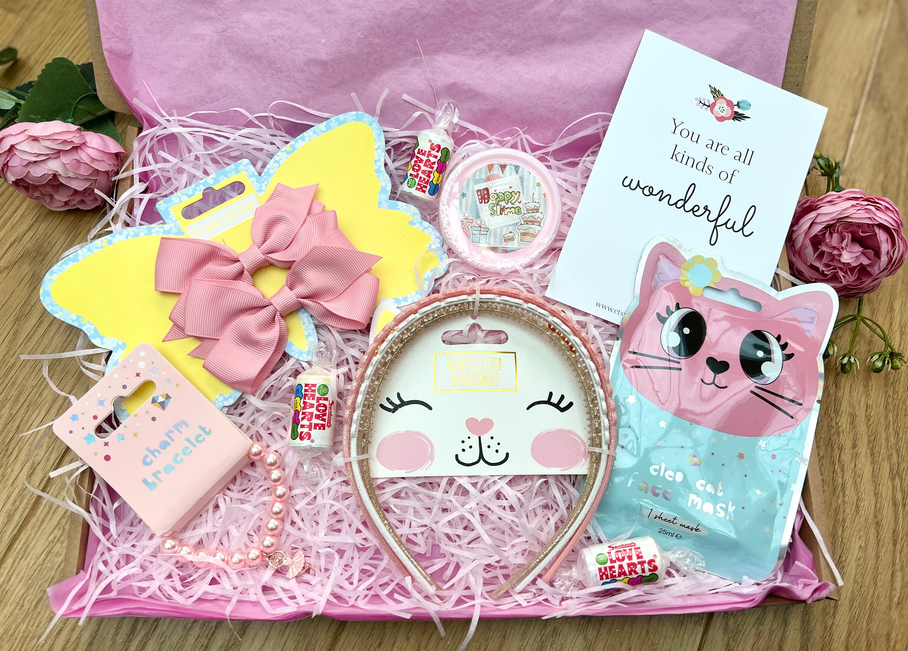 Little Girls Treat Box Sleepover Gift Sets Big Sister Gifts - Etsy