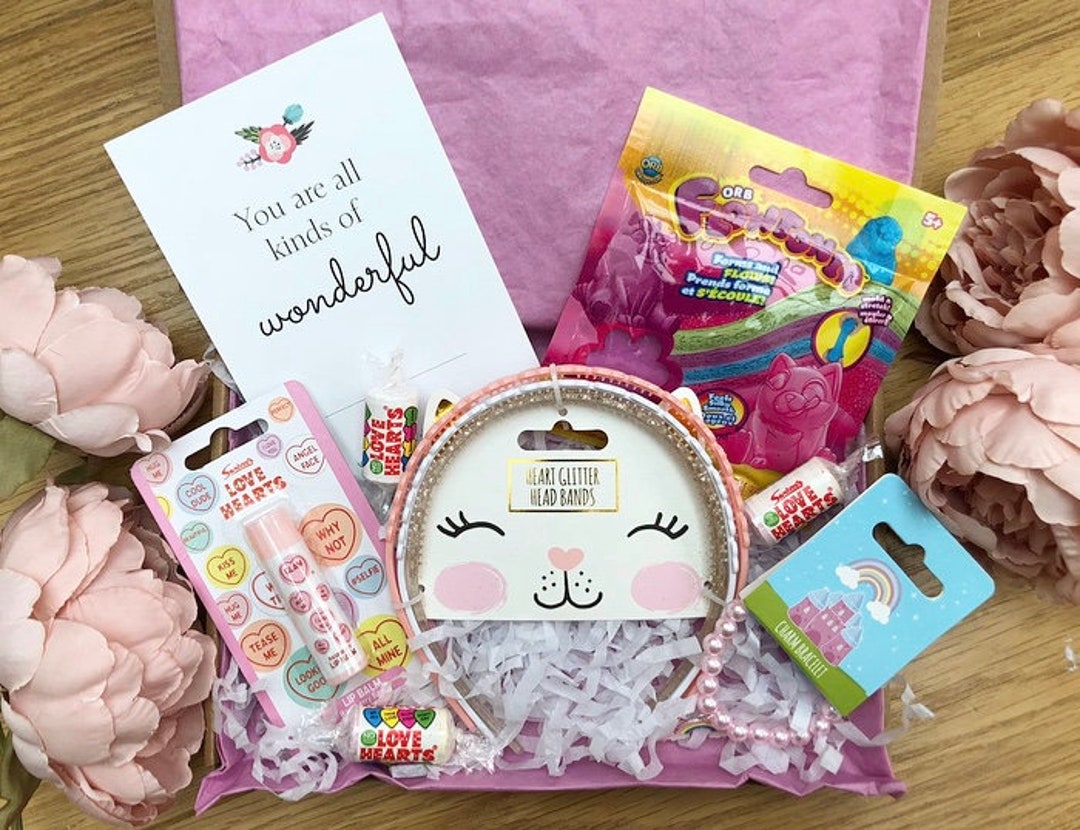 Little Girl Treat Box | Big Sister Gift| Young Girls Gift Sets | Little ...