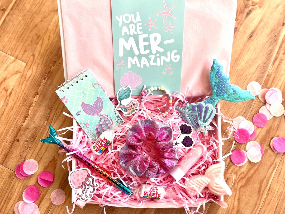 YOU ARE MERMAZING, Mermaid Gift Box, Birthday Gift for Little Girls ...