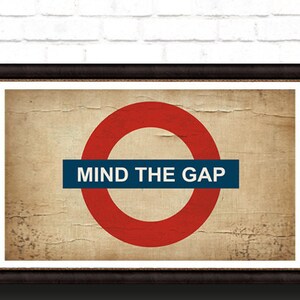 Mind the Gap - Etsy