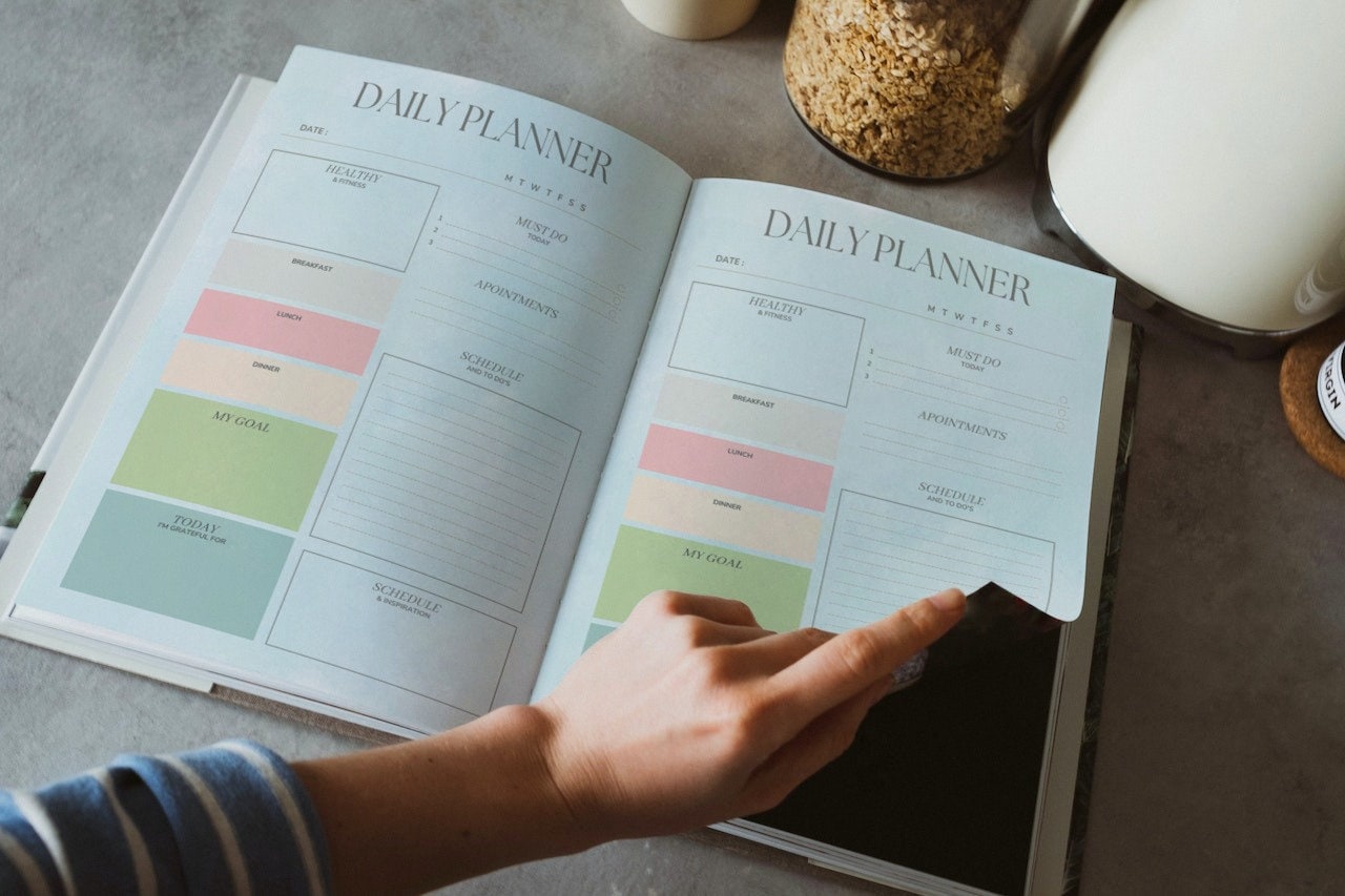 Printable Simple Daily Planner PDF, Minimal Fillable Daily Sheet, Daily ...