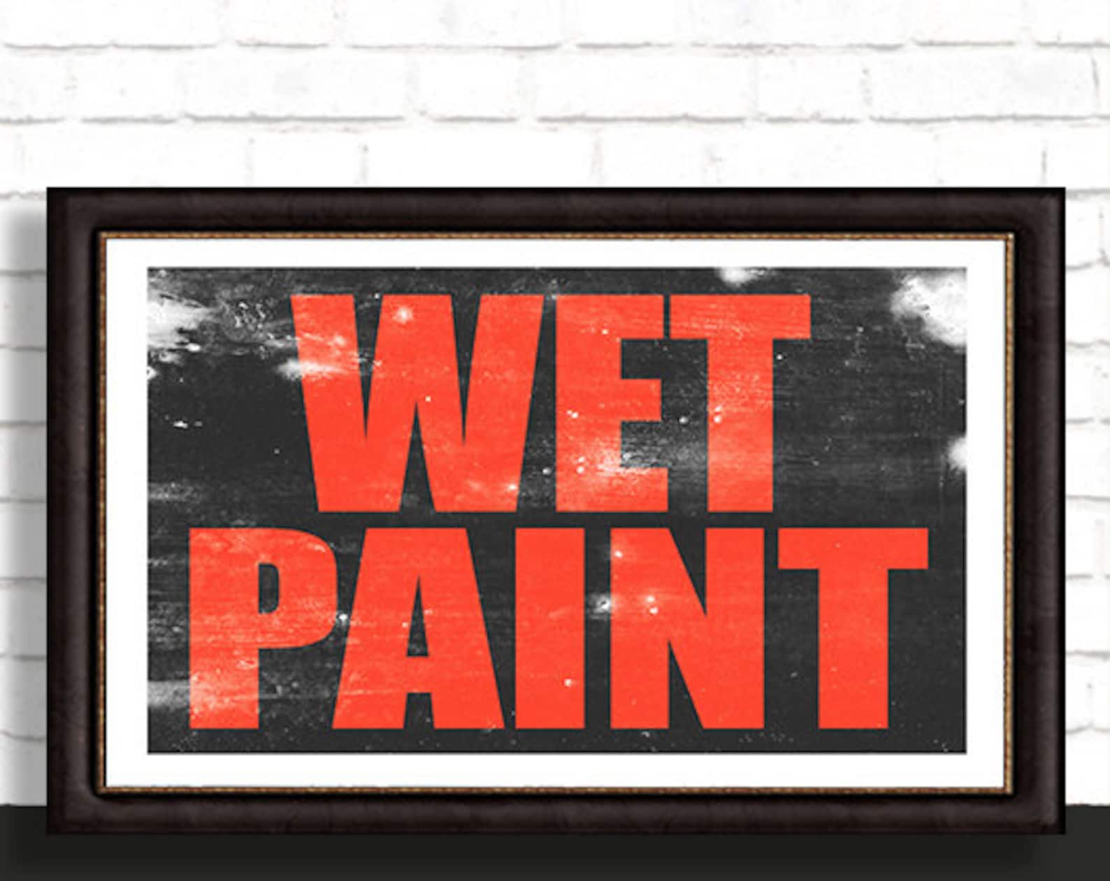 Wet Paint an Artistic Poster Inspired by the TV Series Suits - Etsy ...