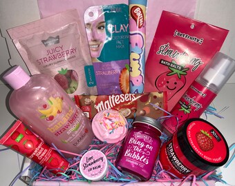 Girls Teen Birthday Love Hearts Pamper Hamper Gift Box Set | Etsy UK