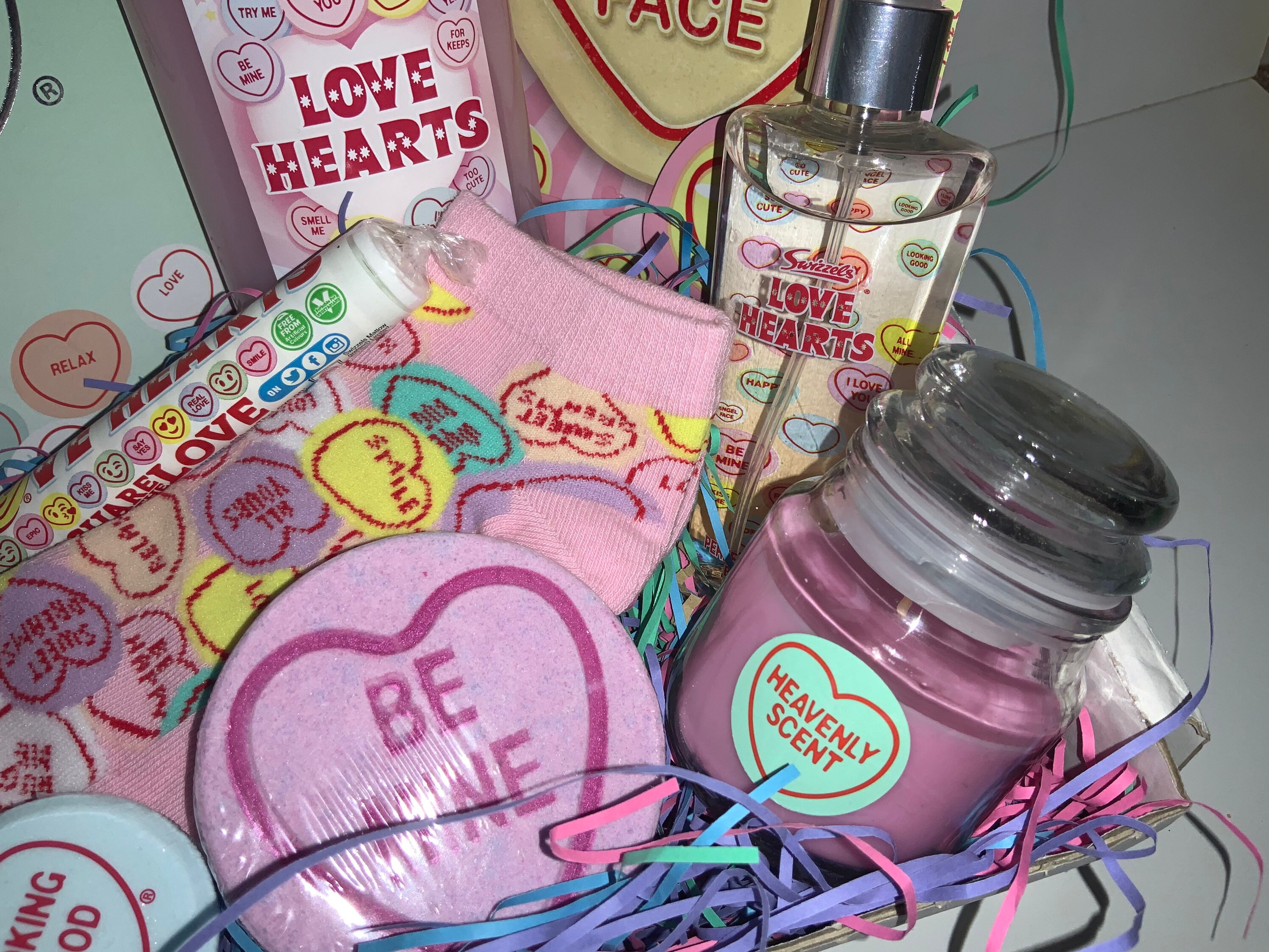 Girls Teen Birthday Love Hearts Pamper Hamper Gift Box Set - Etsy UK