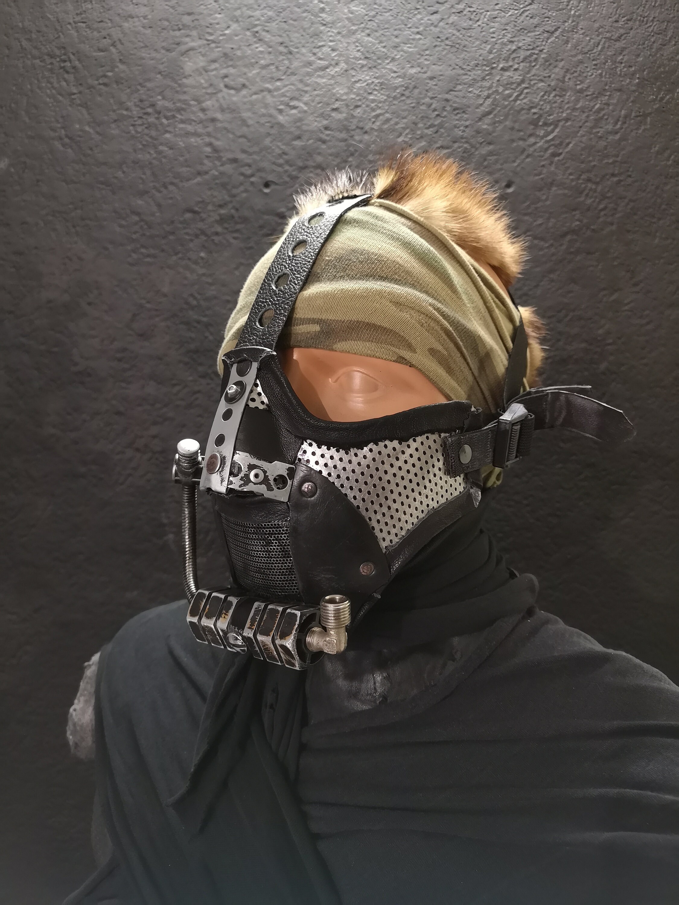 Raider Mask, "wastewarrior" Dystopian Airsoft Mask, Post-apocalyptic ...