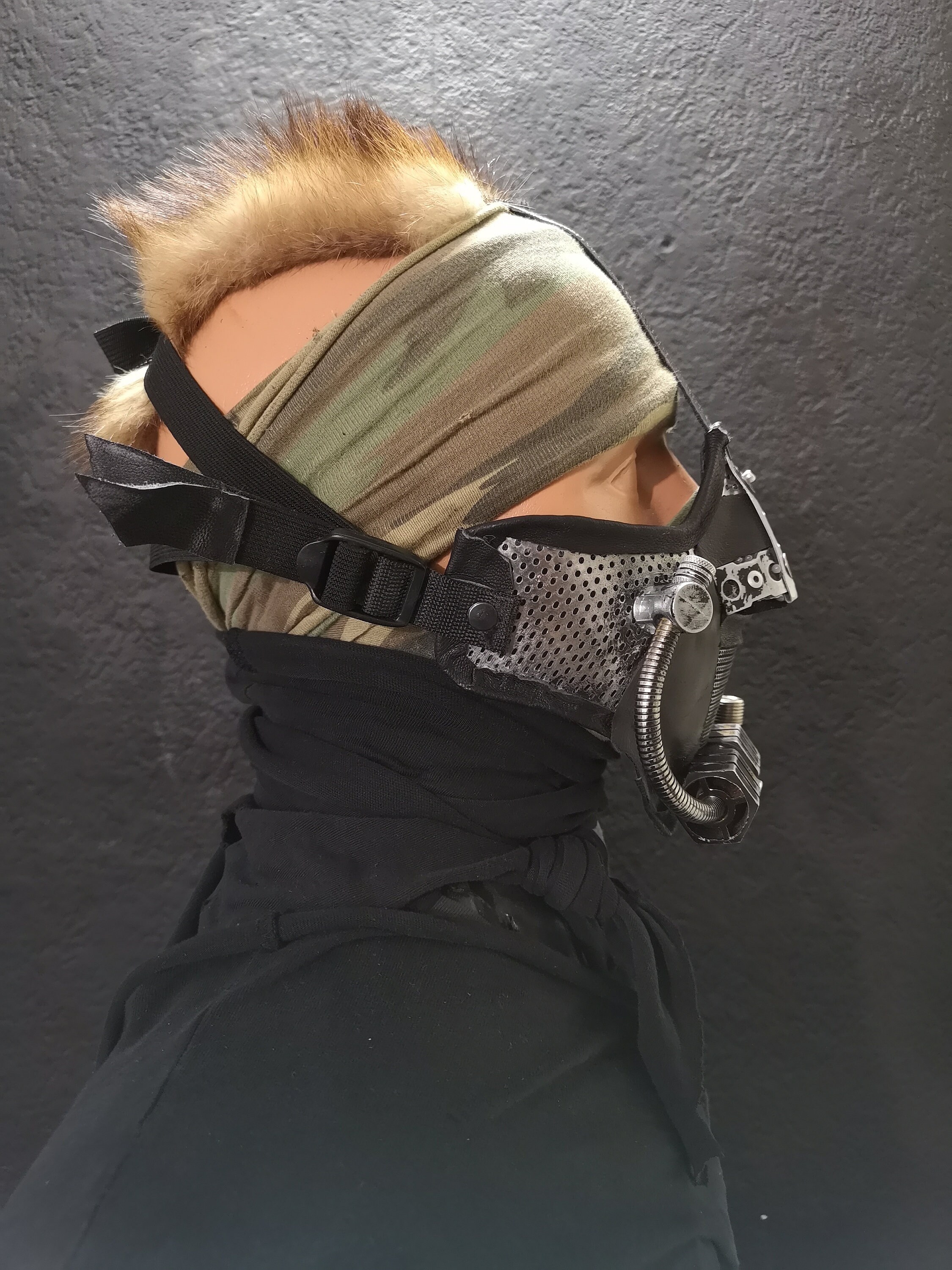 Raider Mask, "wastewarrior" Dystopian Airsoft Mask, Post-apocalyptic ...