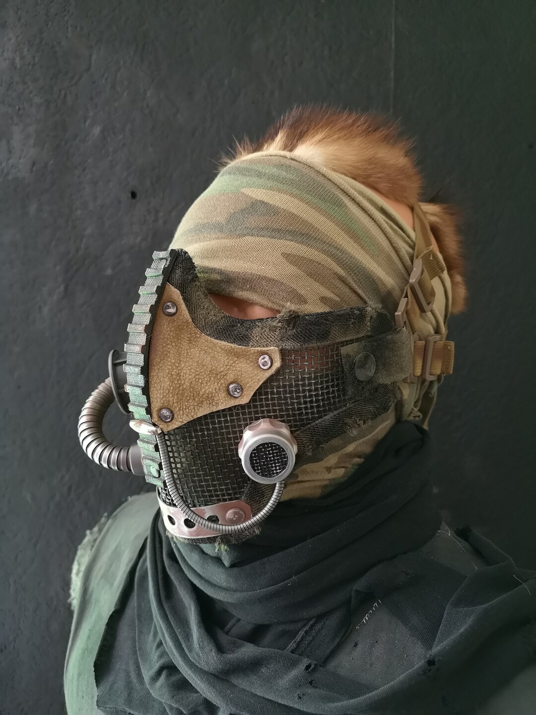 War Mask, "charger" Dystopian Cult Mask, , Post-apocalyptic Face Shield ...