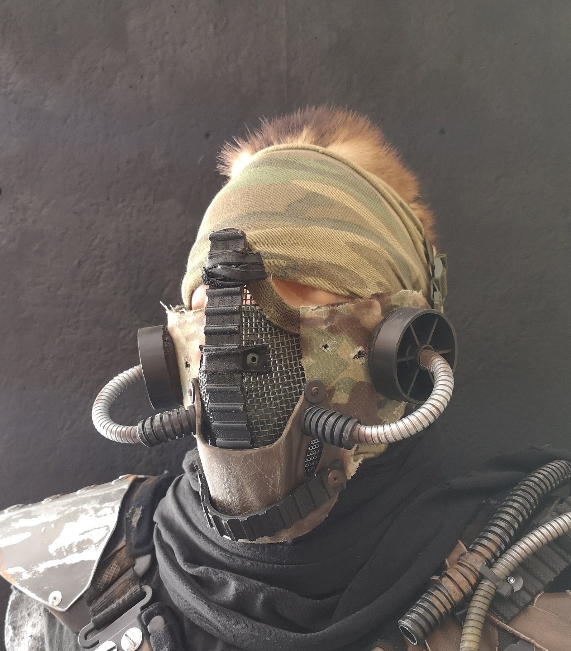 Warrior Mask, "centurion", Dystopian Airsoft Mask, Post-apocalyptic ...