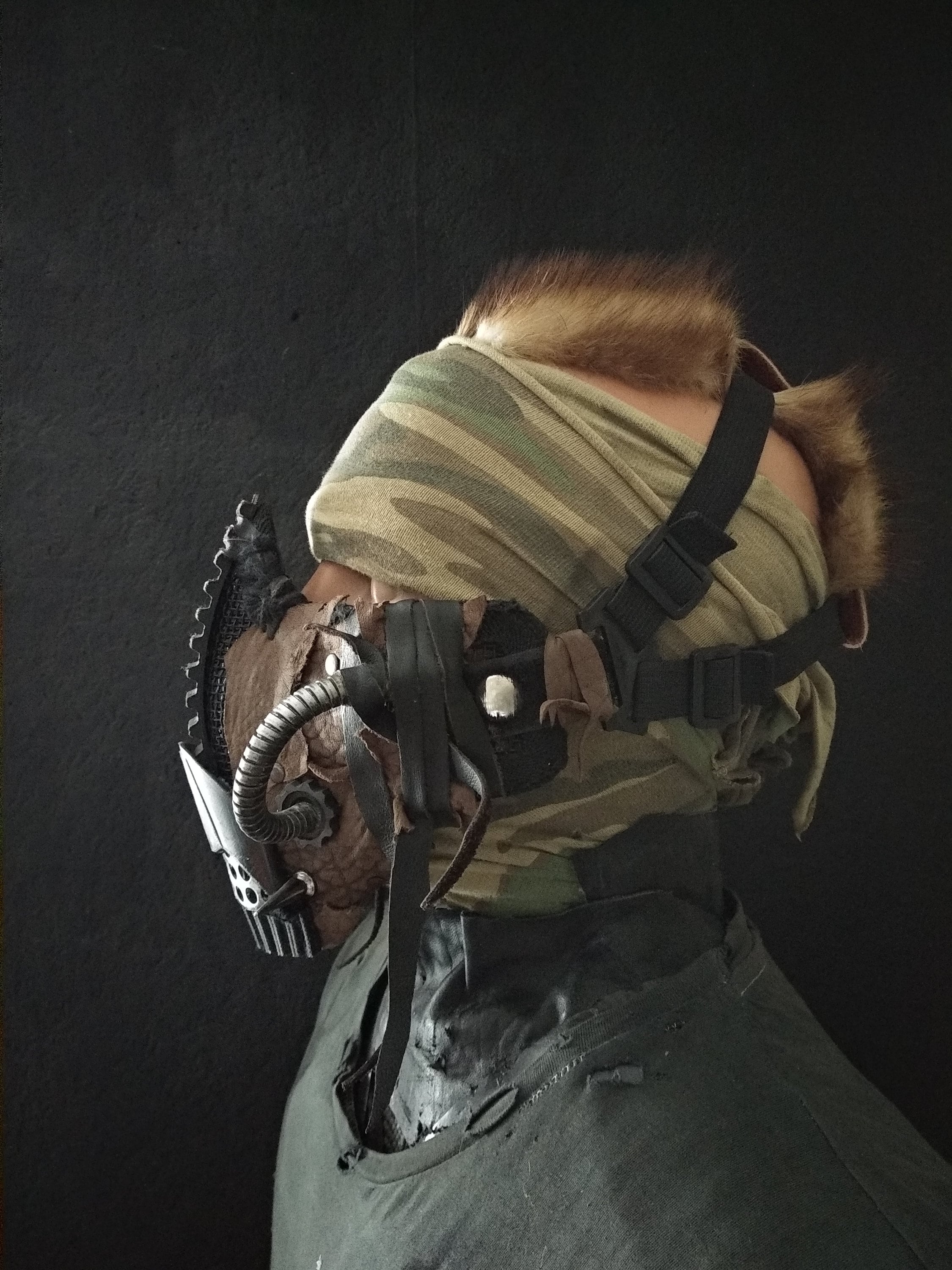 Cult Mask, ragnar Warrior Mask, Dystopian Airsoft Mask, Post ...