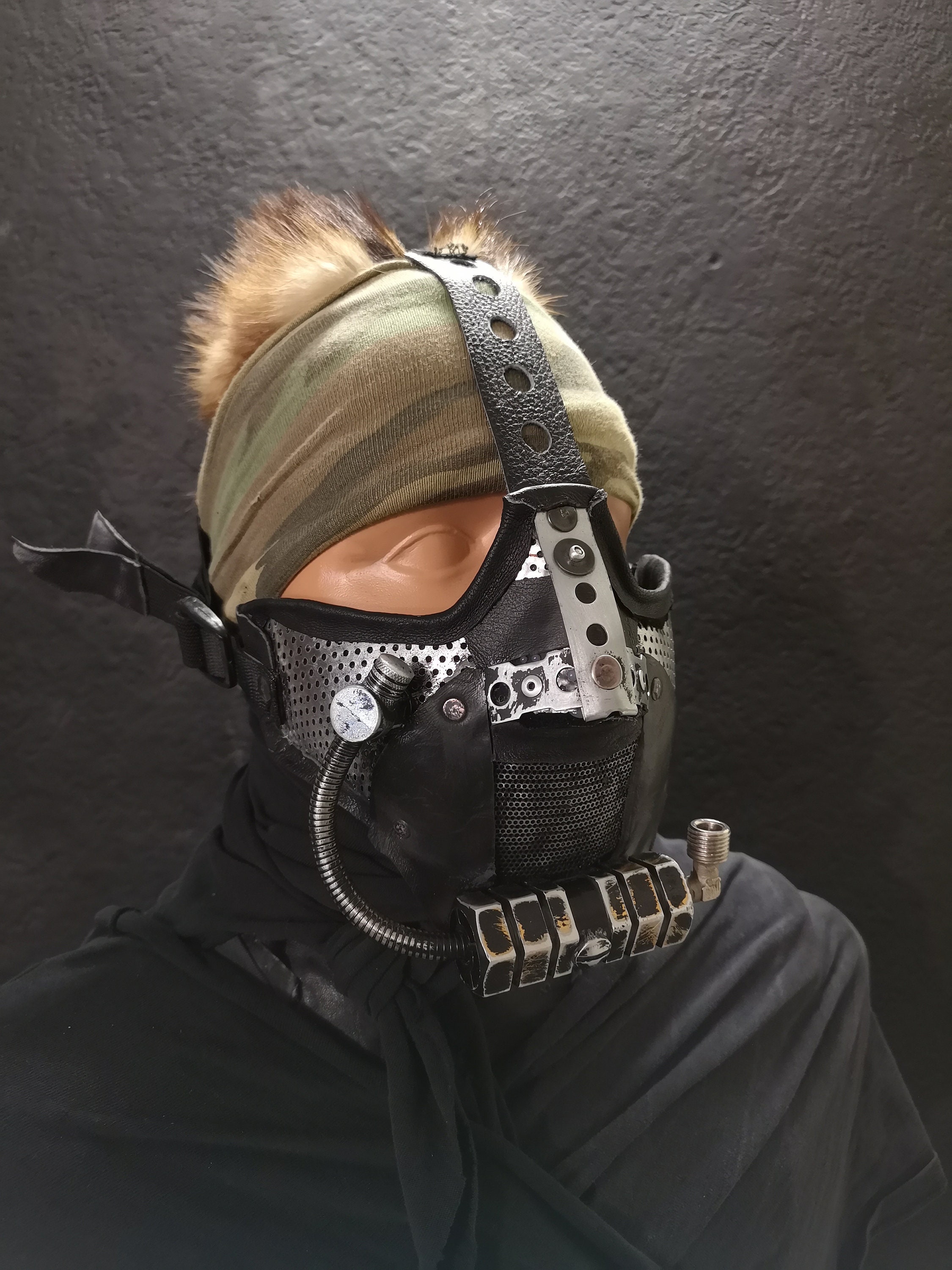 Raider Mask, "wastewarrior" Dystopian Airsoft Mask, Post-apocalyptic ...