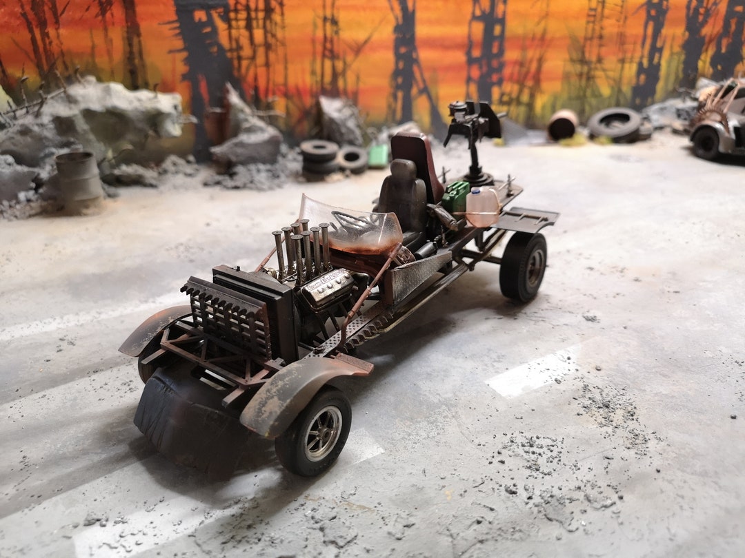 Wasteland Vehicle, 1:24, Scout Car, "bloodhound", Post-apocalyptic ...