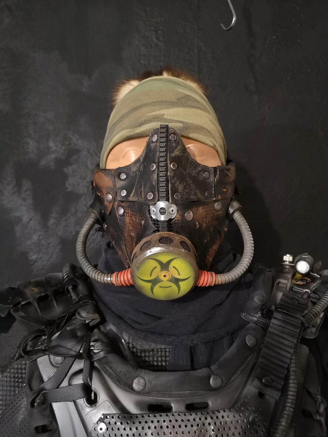 Airsoft Mask, psychopunk, Post-apocalyptic Street Warrior Mask ...