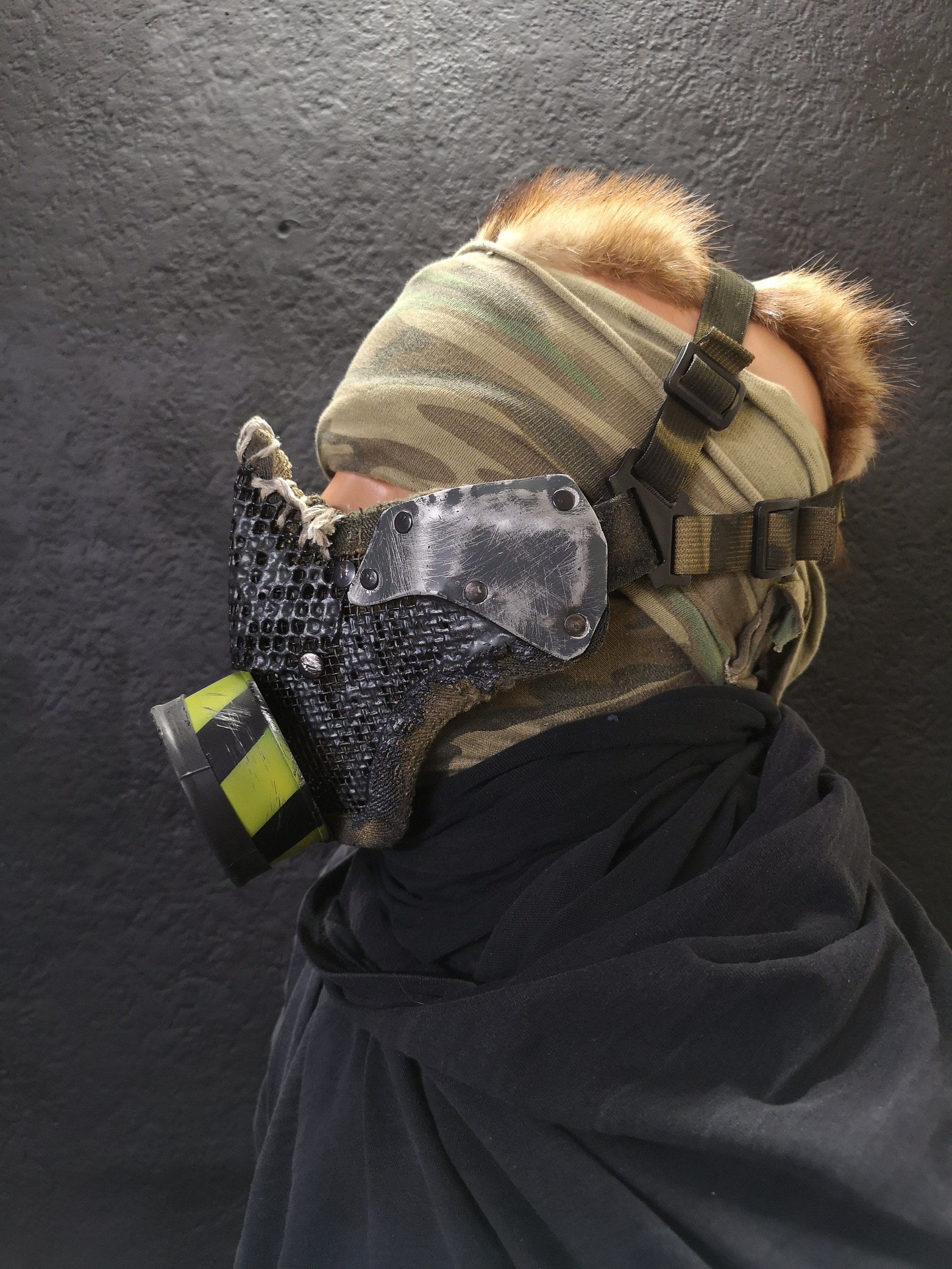 Warrior Mask, haider, Dystopian Airsoft Mask, Post-apocalyptic Mask - Etsy