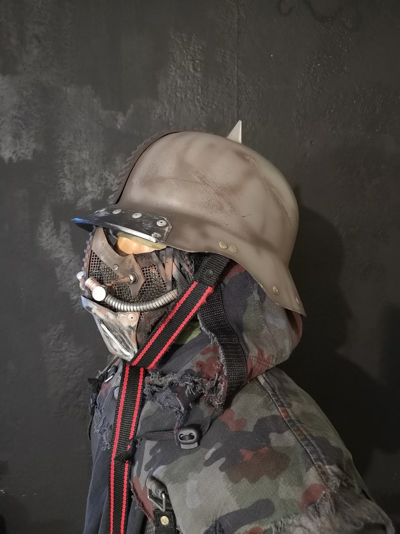 Wasteland Helmet, Post-apocalyptic Raider Helmet, looter, Airsoft ...