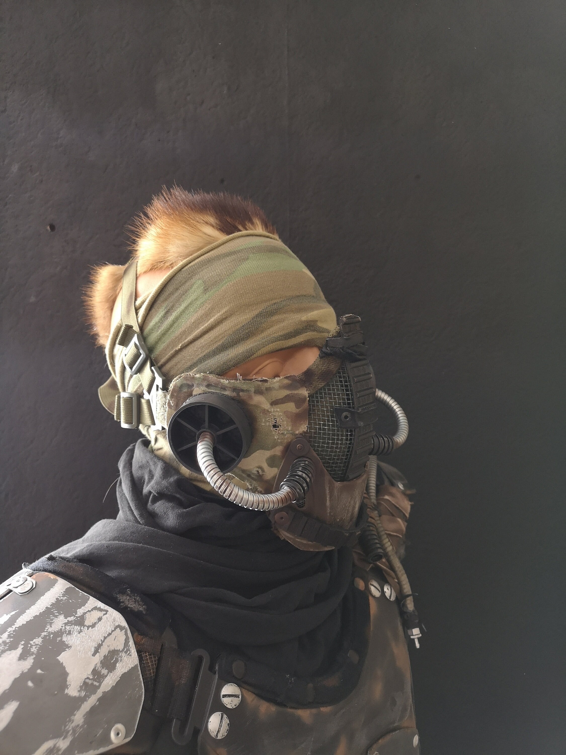 Warrior Mask, "centurion", Dystopian Airsoft Mask, Post-apocalyptic ...