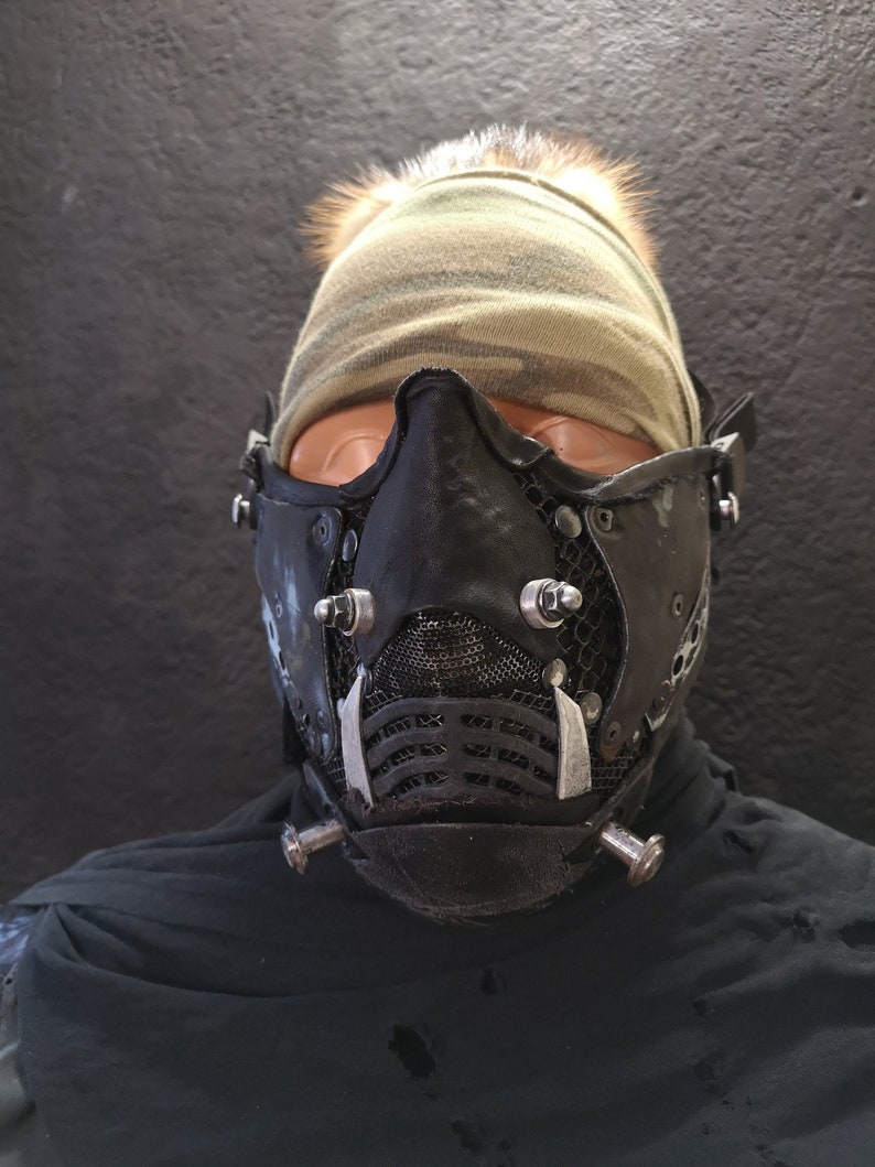 Battle Mask, madhog Cult Mask, Dystopian Airsoft Mask, Post Apocalyptic ...