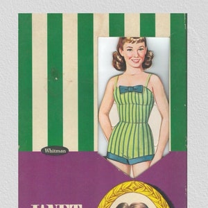 Vintage Paper Doll Janet Lennon 1962,pdf Instant Digital - Etsy
