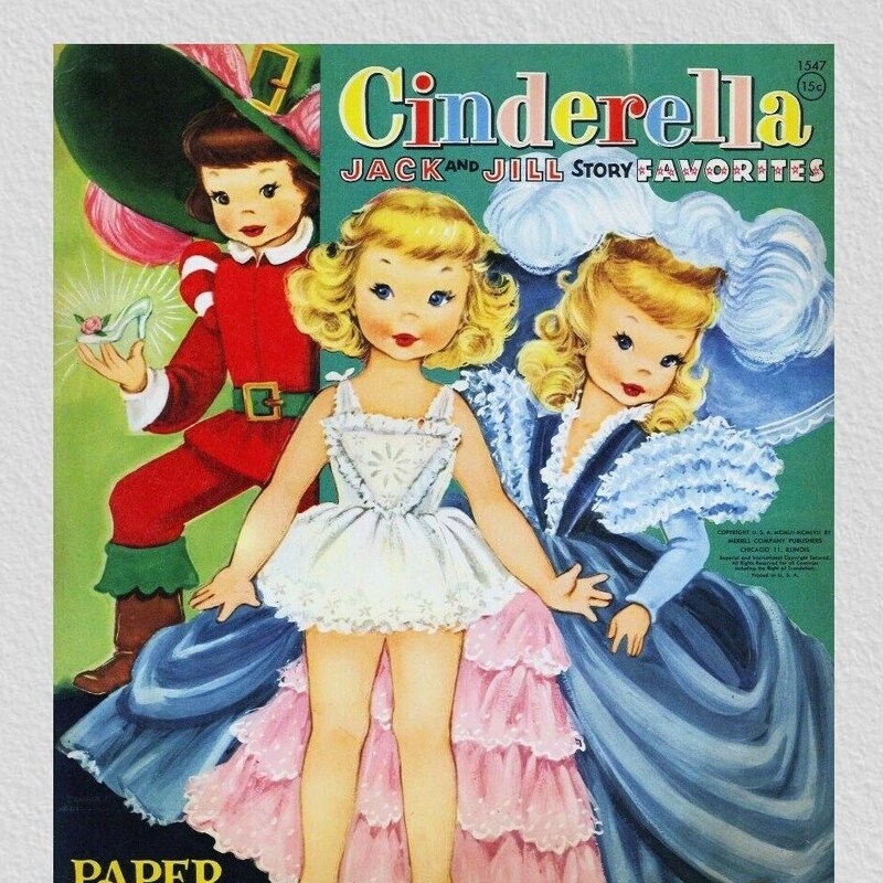 Jumping Jack Paper Dolls - Etsy