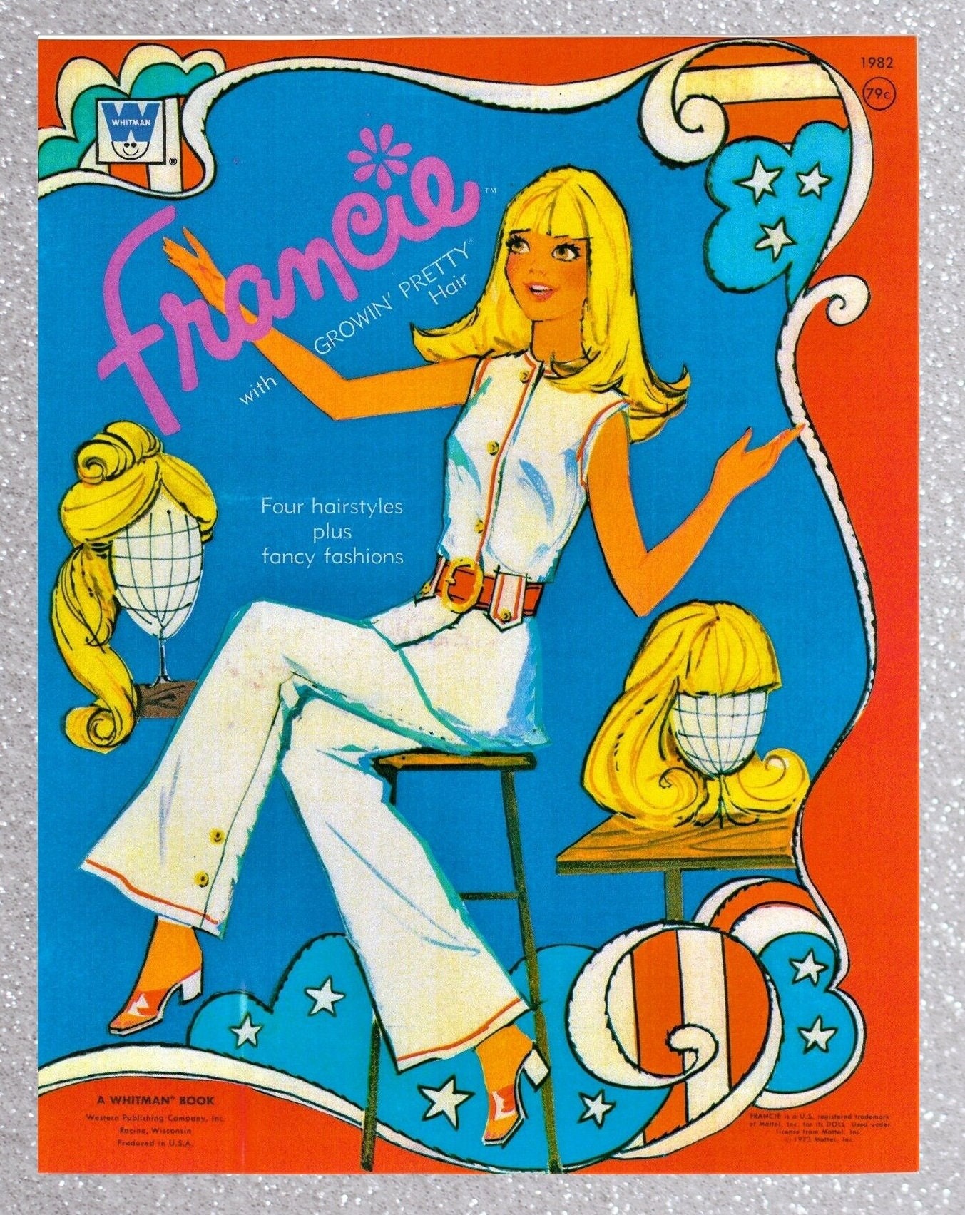 Digital Pdf, Vintage Paper Dolls Francie With Growin' Pretty 1973 - Etsy