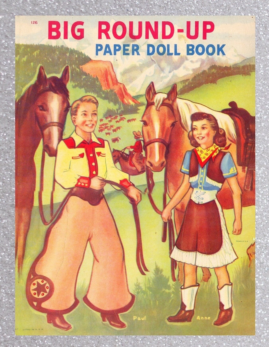 Pdf Instant Digital, Vintage Paper Dolls Big Round-up - Etsy
