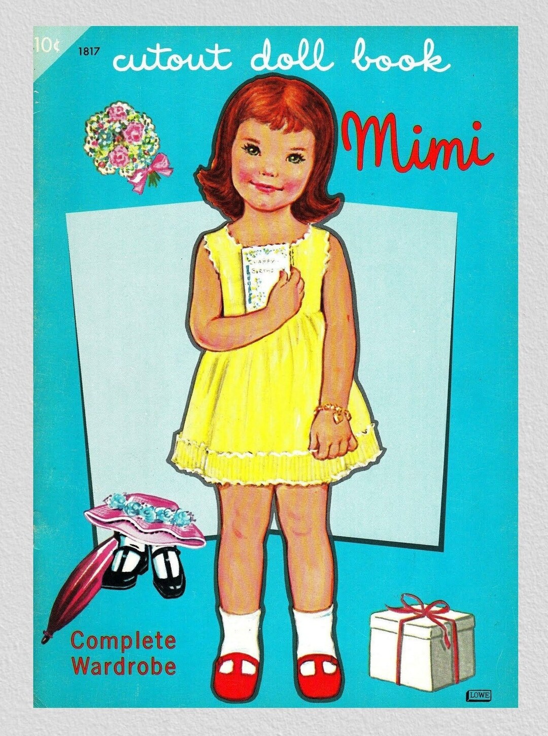Digital Paper Dolls Download Pdf,retro Mimi Cutout - Etsy