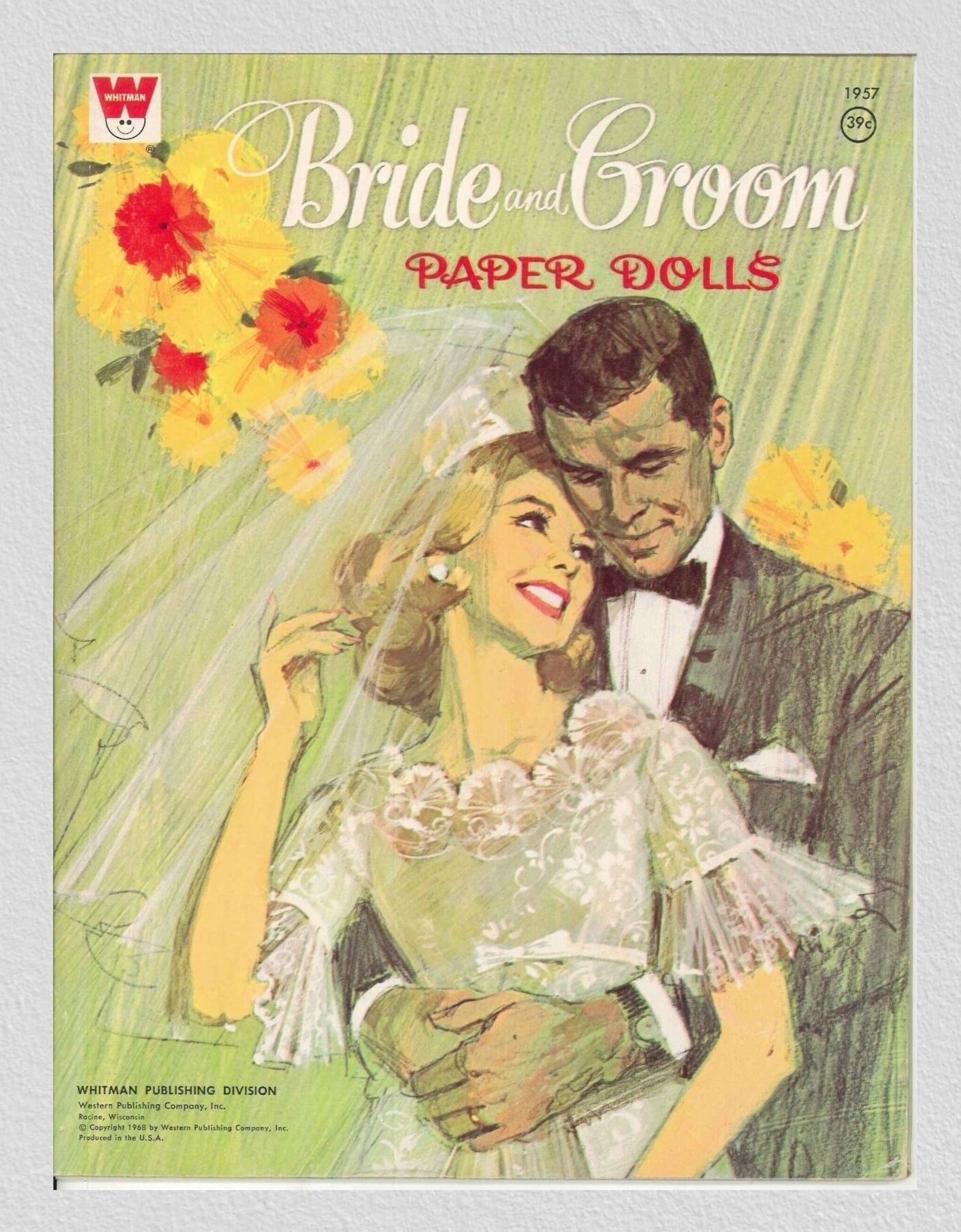 Vintage Paper Dolls Bride and Groomprintable Digital Pdf - Etsy