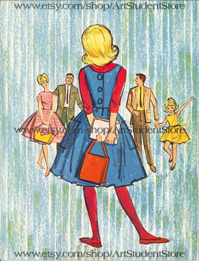 Printable Pdf, Vintage Paper Dolls Tammy and Her Family C. 1964 - Etsy