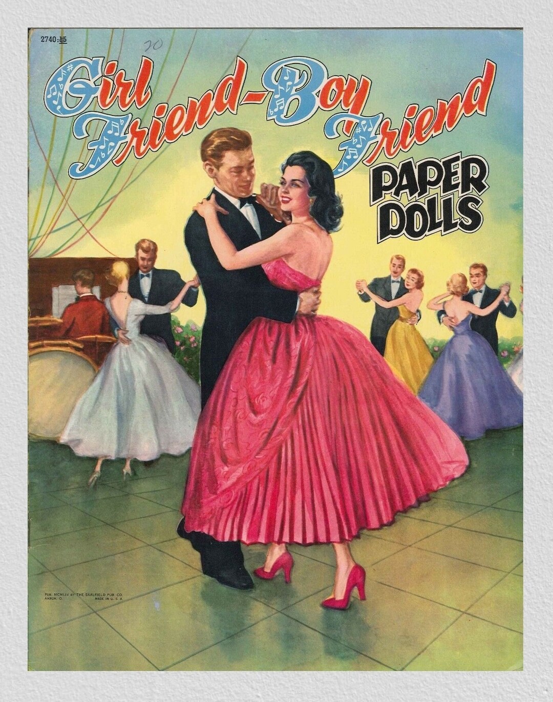 Vintage Paper Dolls Girlfriend Boyfriend,pdf - Etsy