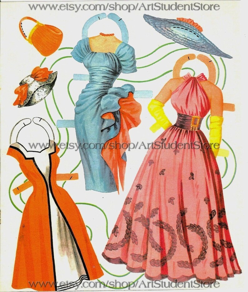 Printable Pdf Vintage Paper Lucky Paper - Etsy