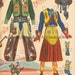 Pdf Printable Digital Vintage Paper Cowboy and Cowgirl 1955 - Etsy