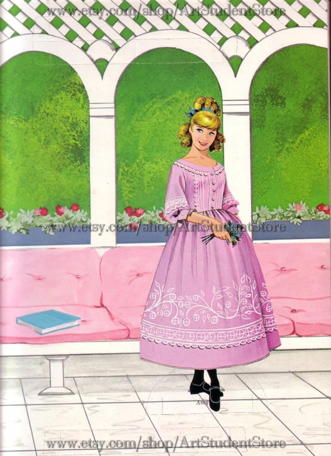 Pdf Printable Digital, Vintage Paper Dolls Little Women - Etsy