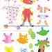 Pdf Printable Digital, Vintage Paper Dolls Winter Flatsy - Etsy