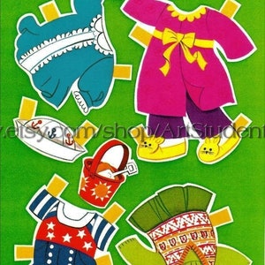 Vintage Paper Dolls Nancy,pdf Digital - Etsy